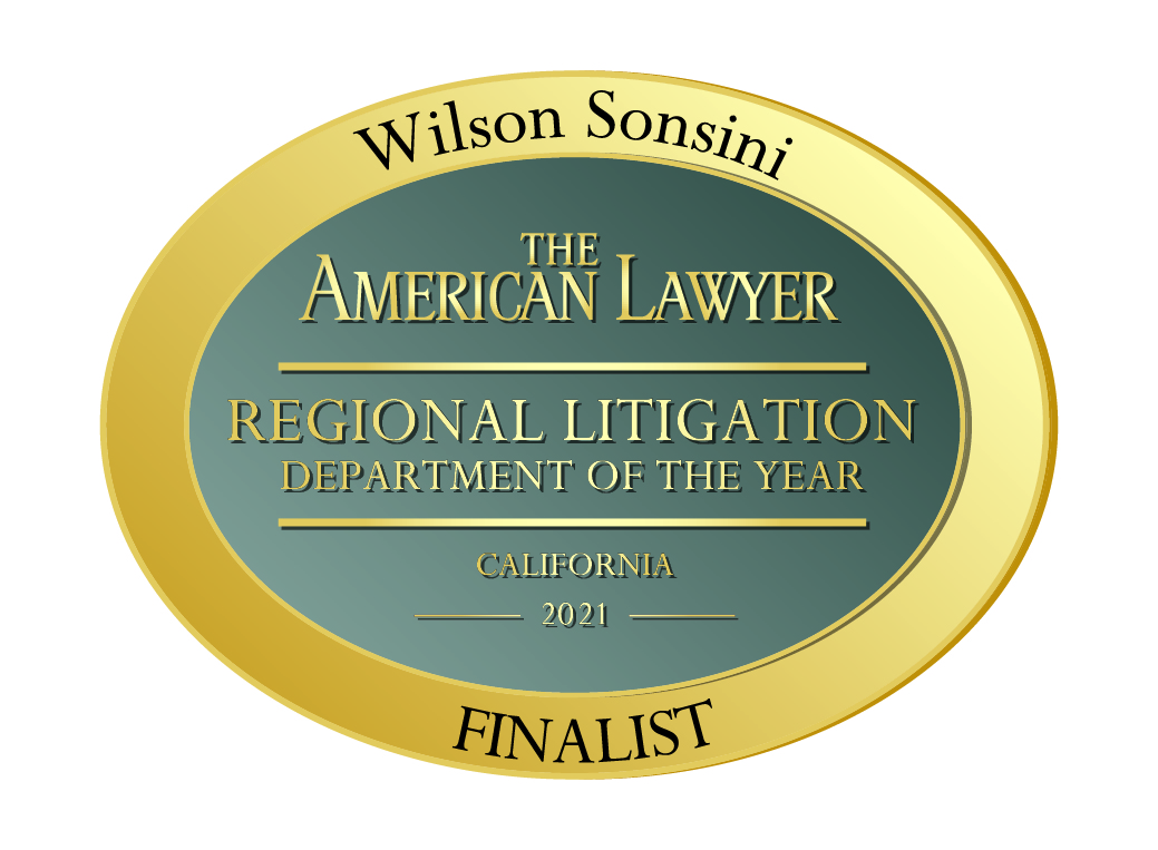 Wilson Sonsini Selected as a 2021 Regional Litigation Department of the ...